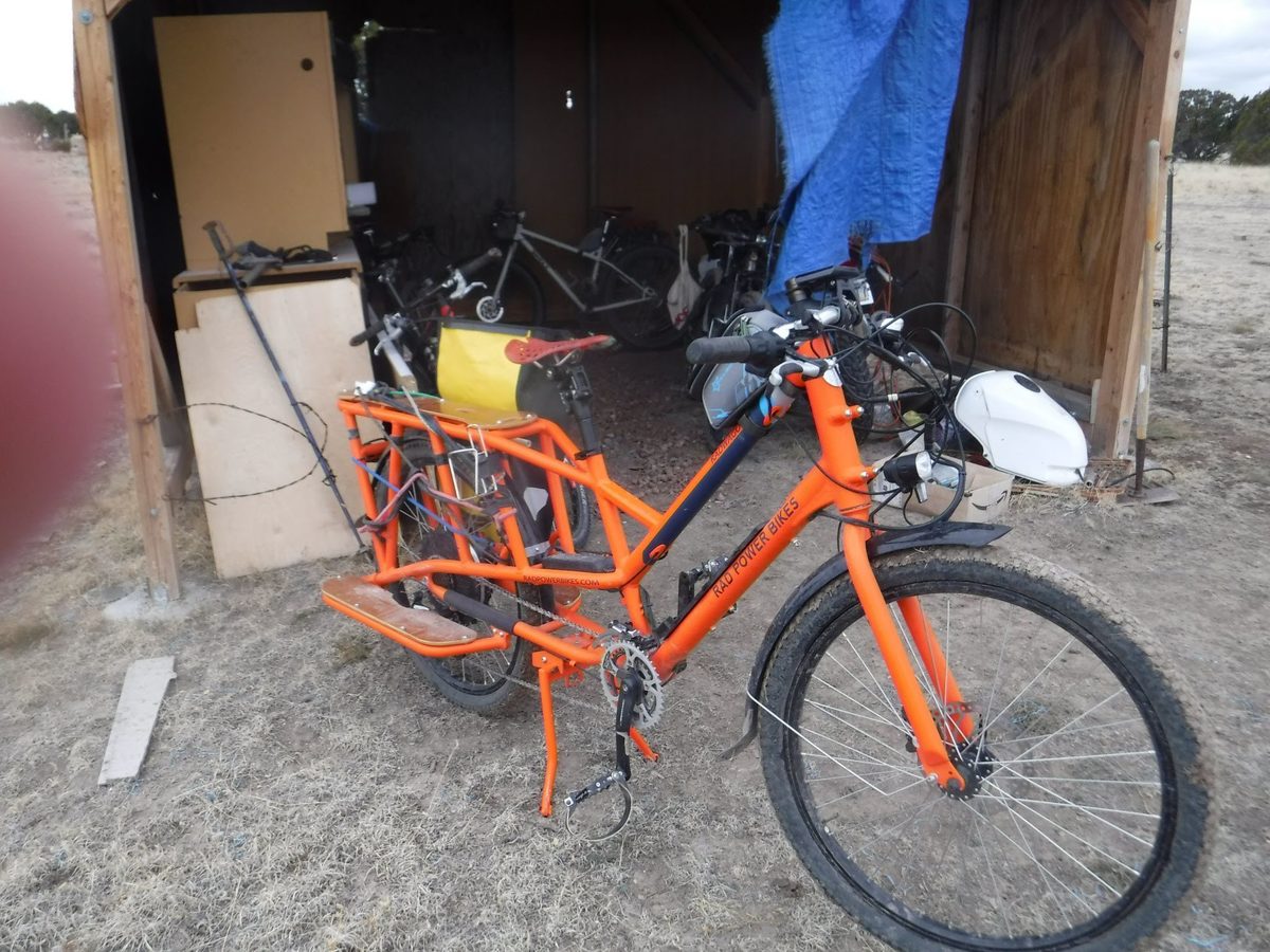 2018 Rad Power Bikes Rad Wagon cargo bike rear