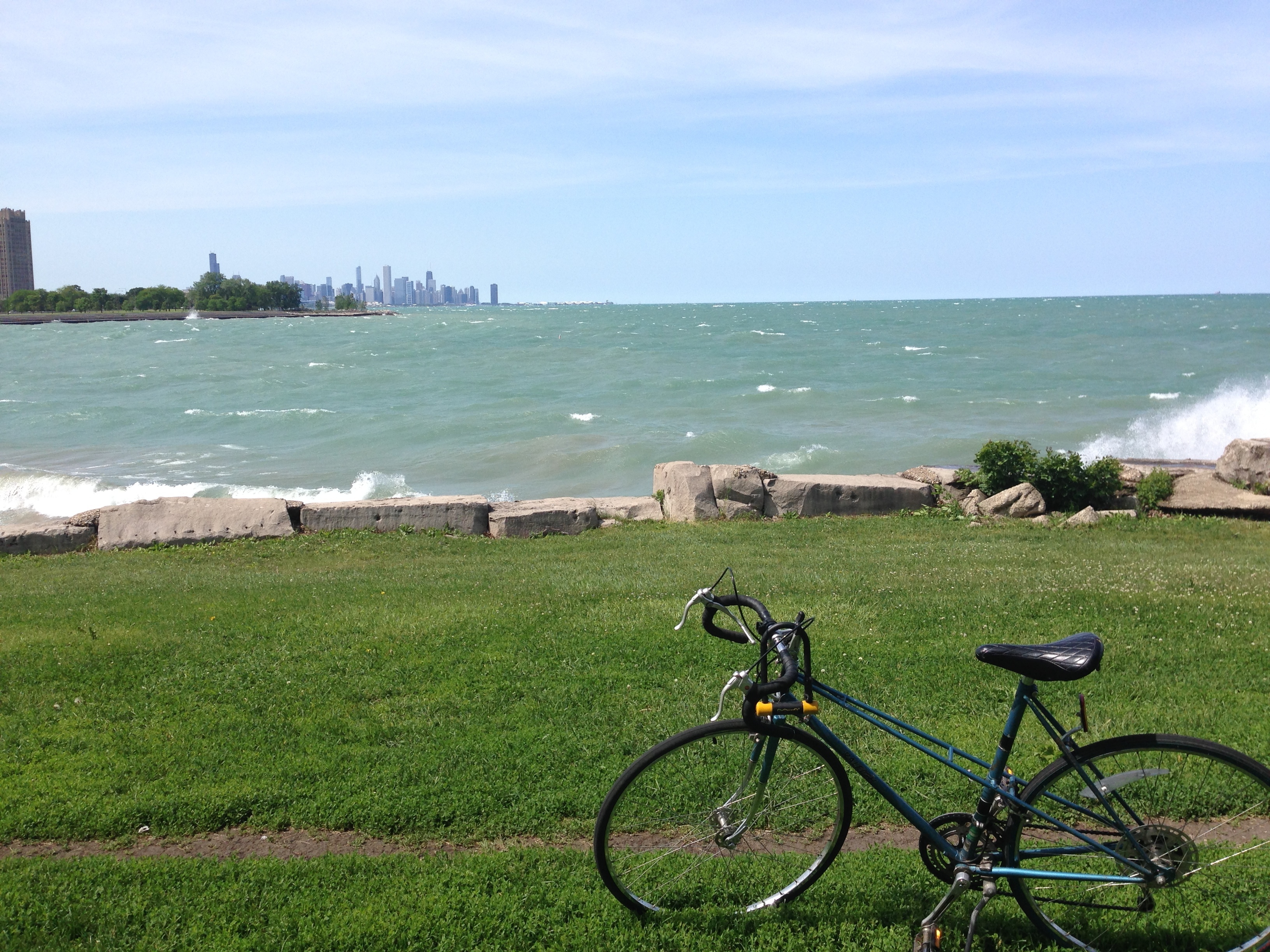 Stolen Raleigh split frame, women's bike