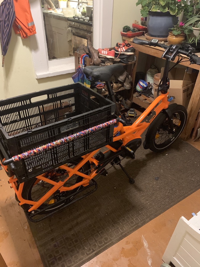 2018 Tern GSD cargo bike rear