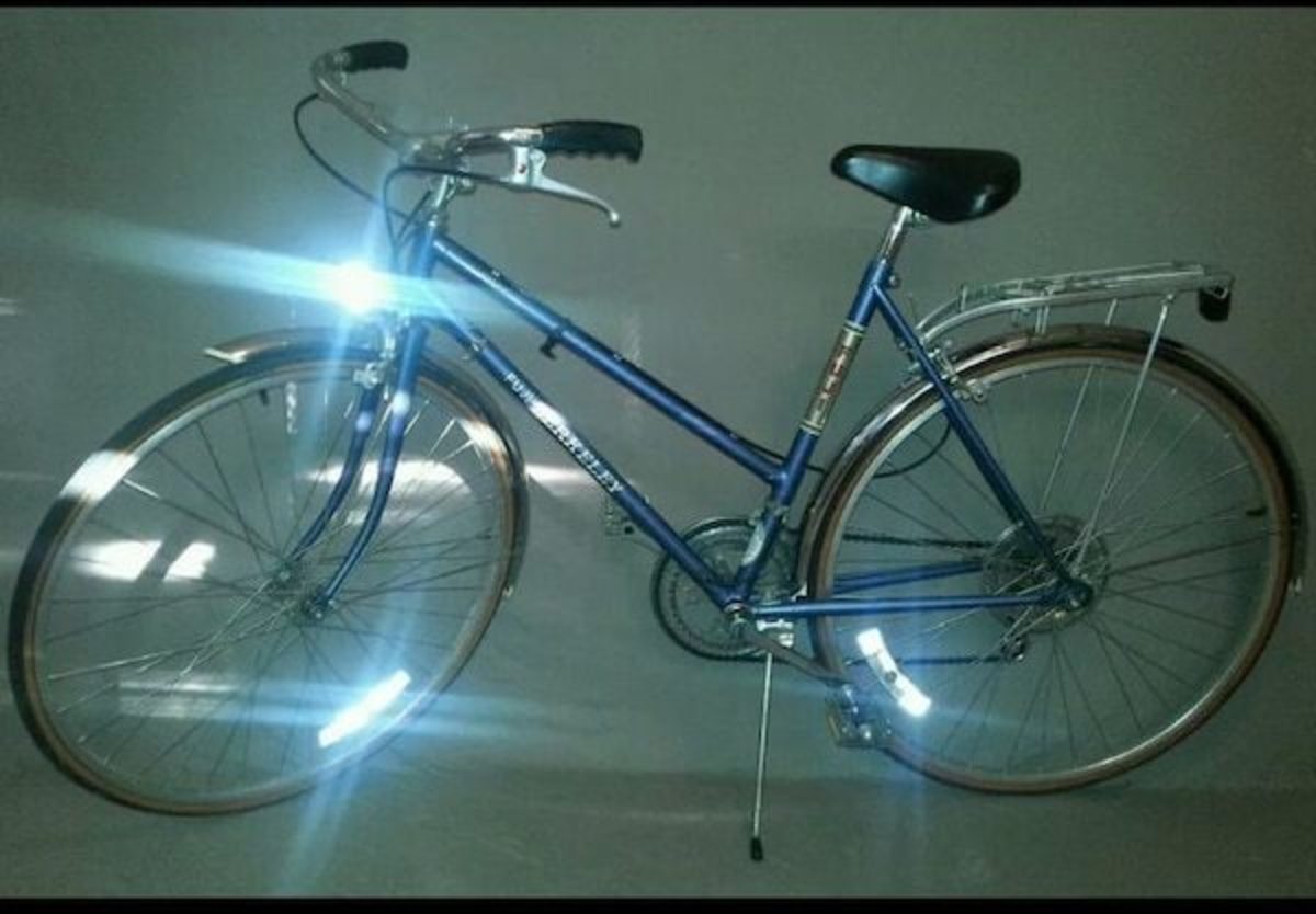 Stolen 1983 Fuji Step Through