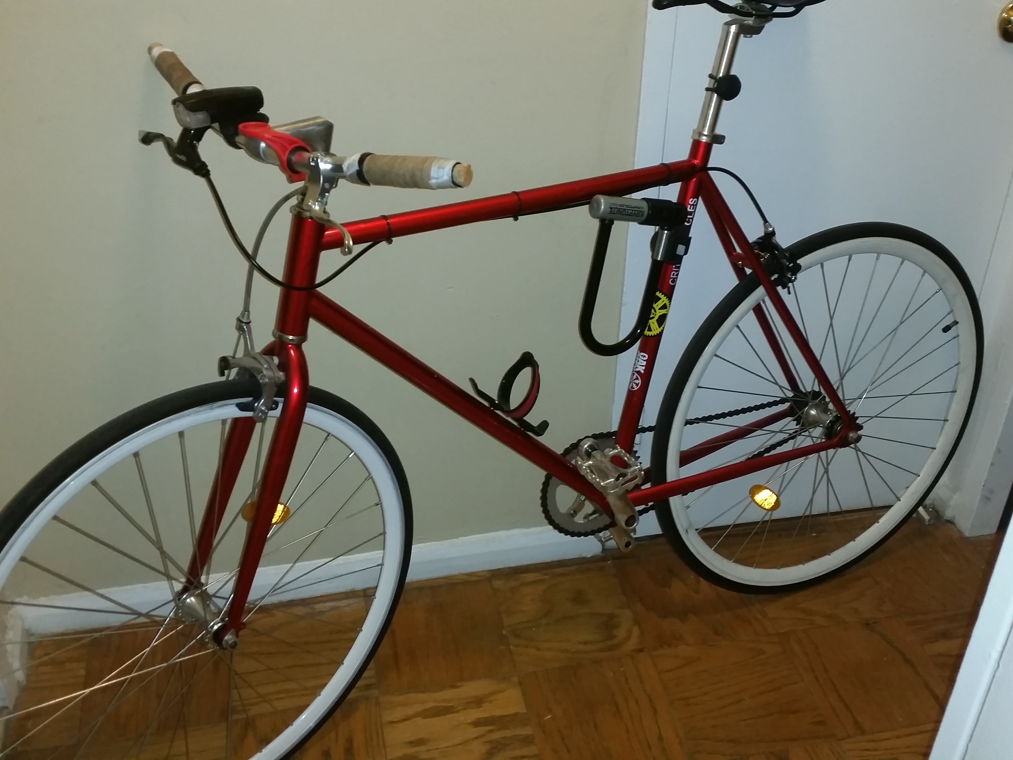 Critical Cycles Single speed road frame