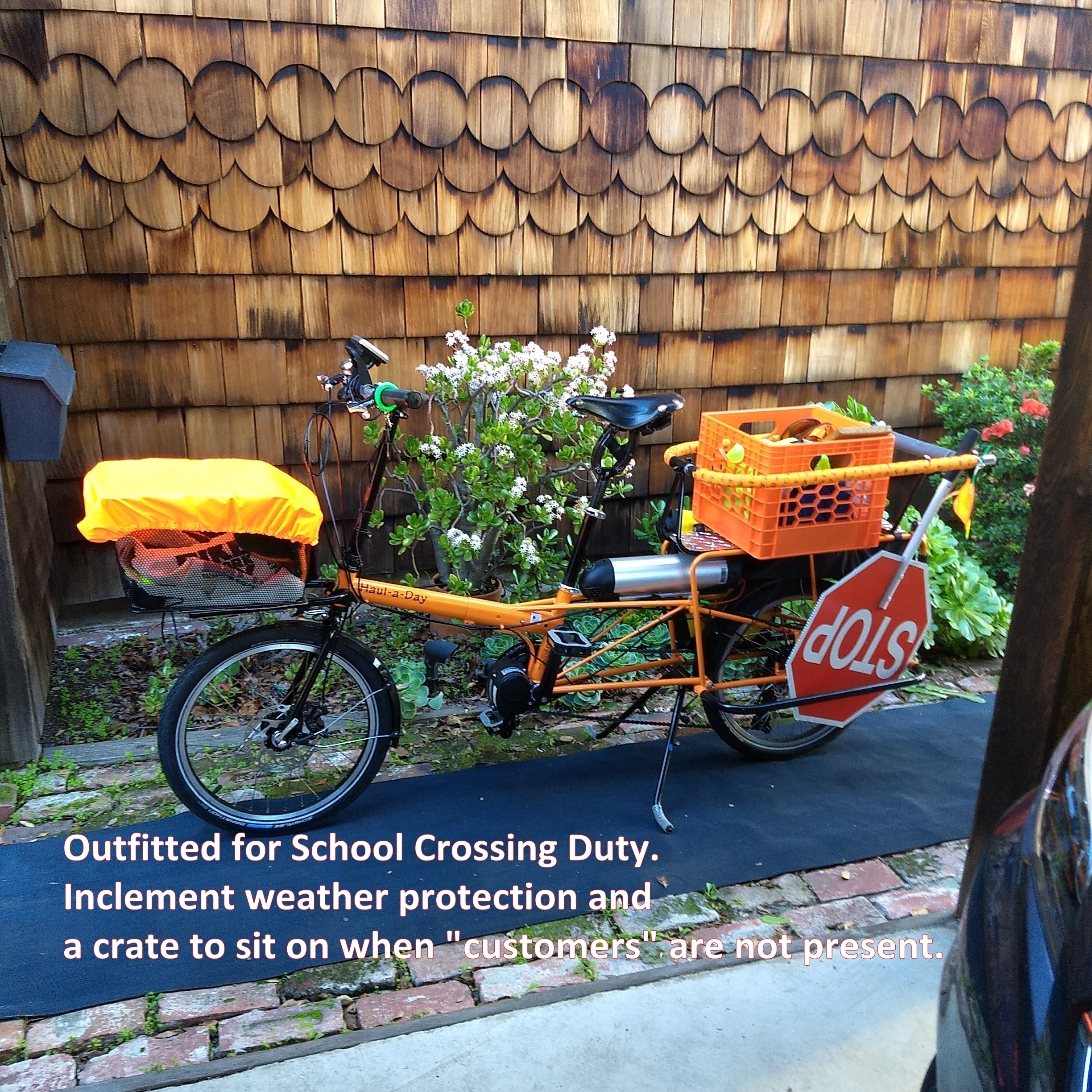 2018 Bike Friday Haul-a-Day cargo bike (rear storage)