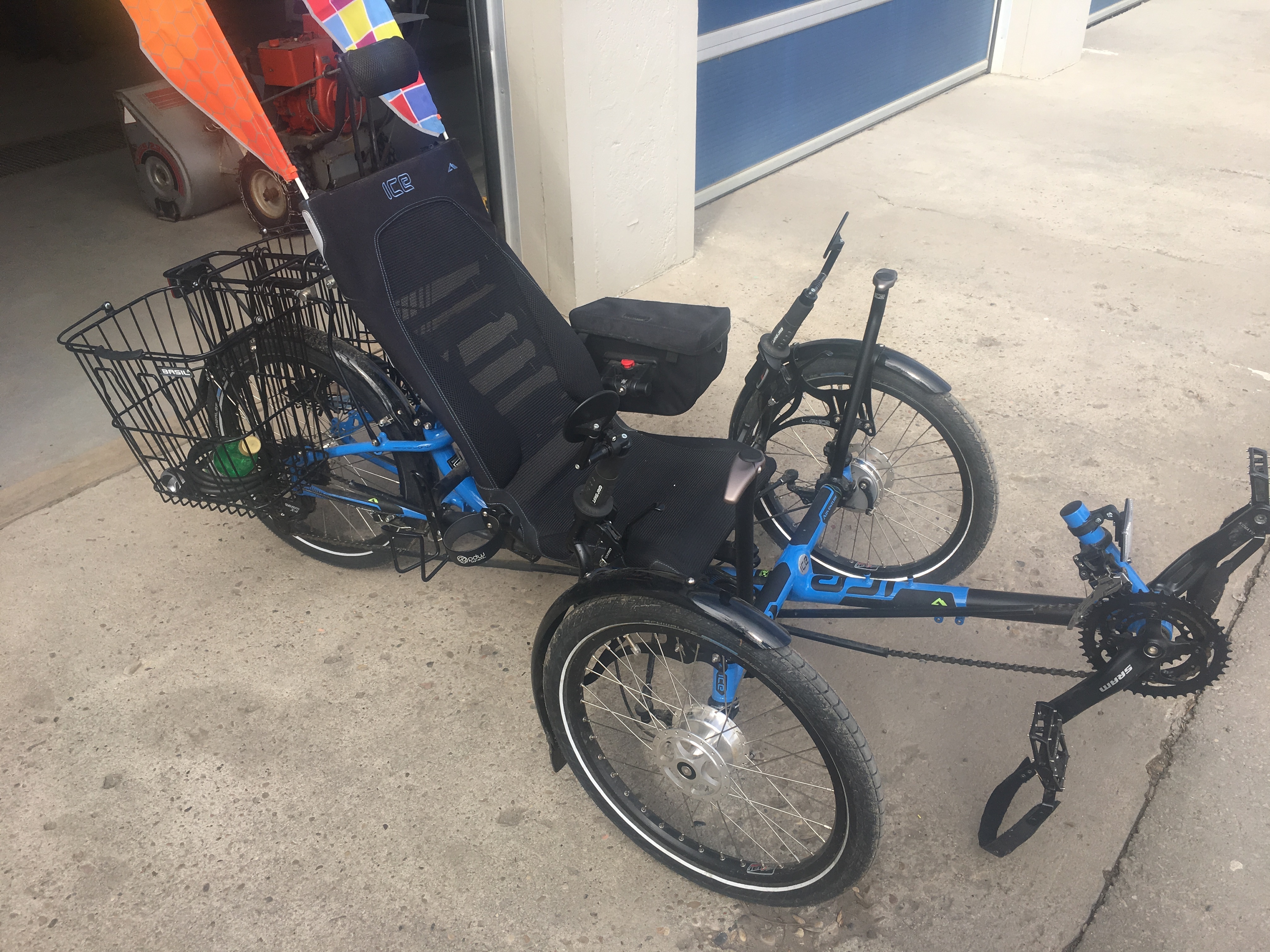 2017 ICE Trikes Adventure 20 recumbent