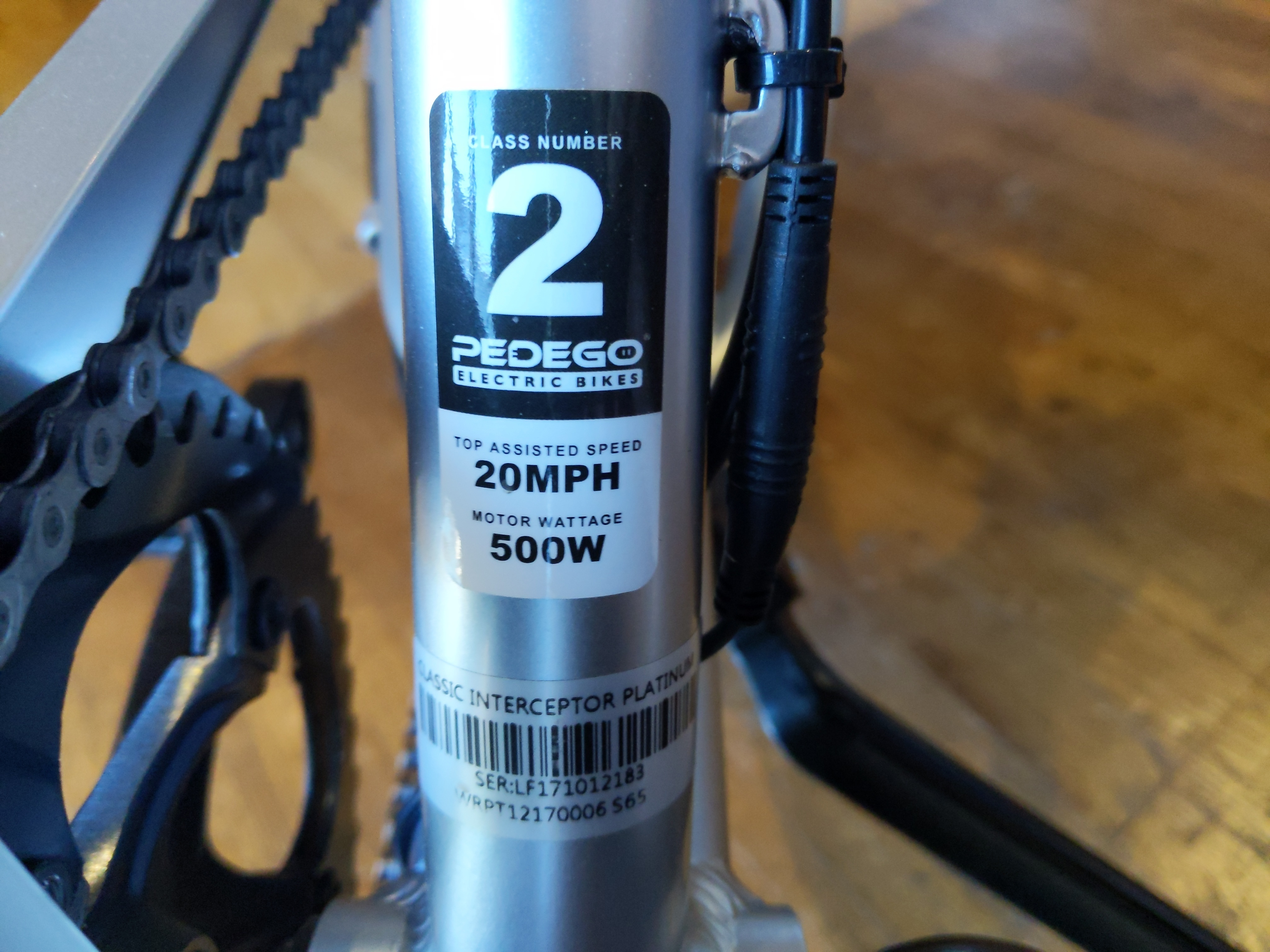 2019 Pedego Classic Interceptor Electric Bike