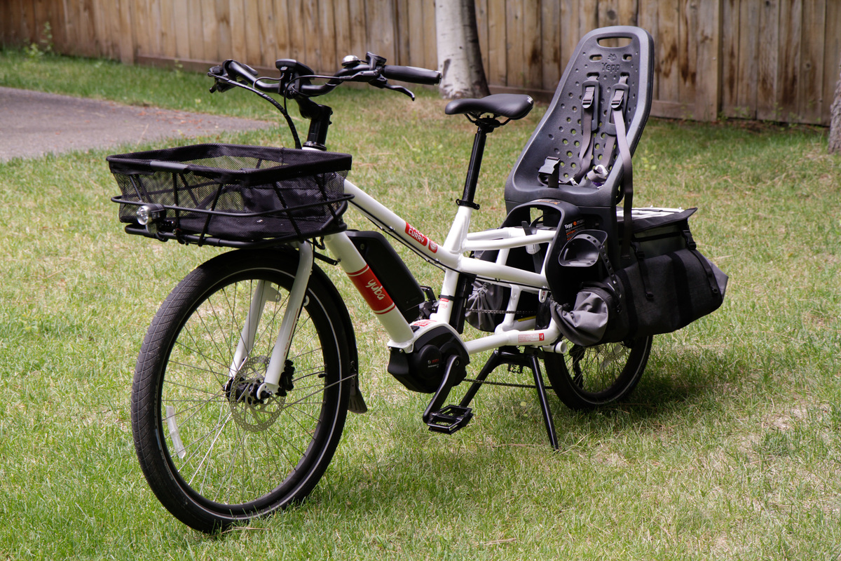 2018 Yuba Spicy Curry Bosch cargo bike rear