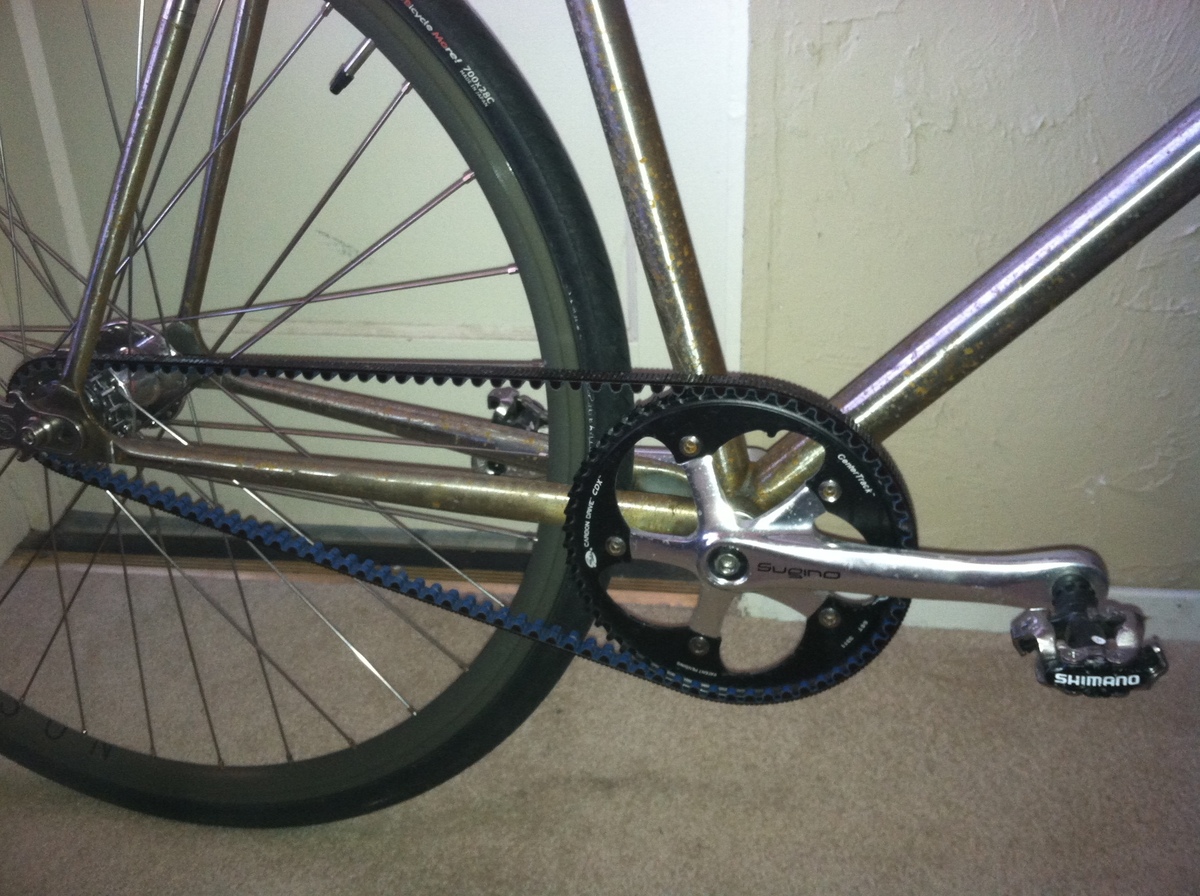 2008 Pake Rum Runner Track frame