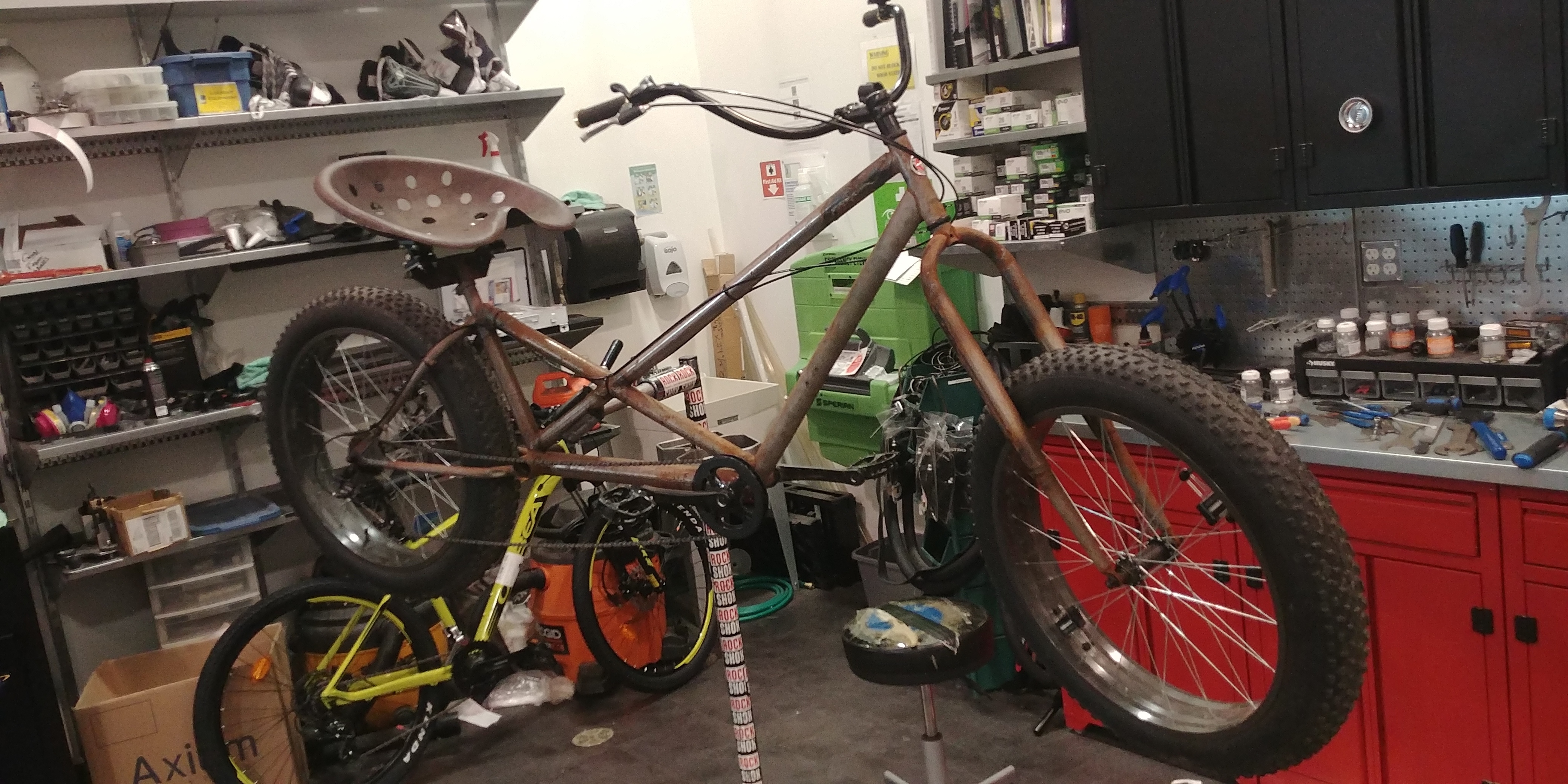 2017 Home made Fat bike chopper