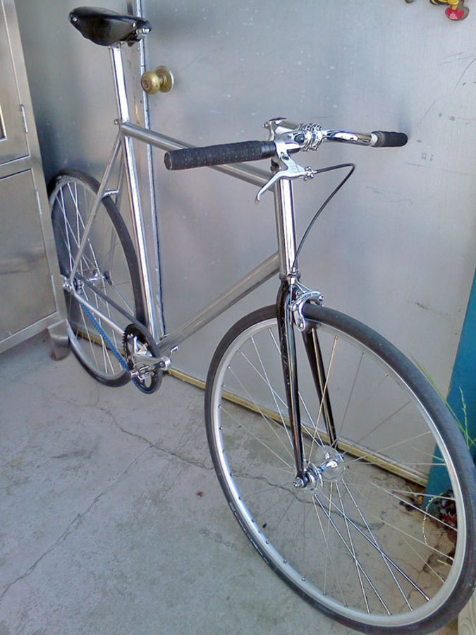 2008 Pake Rum Runner Track frame