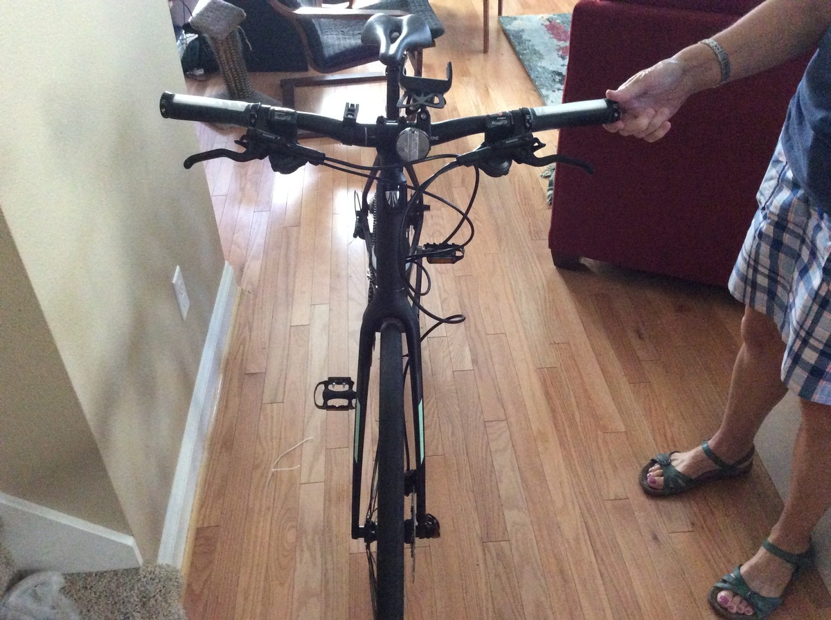 2019 Trek straight handlebar road bike