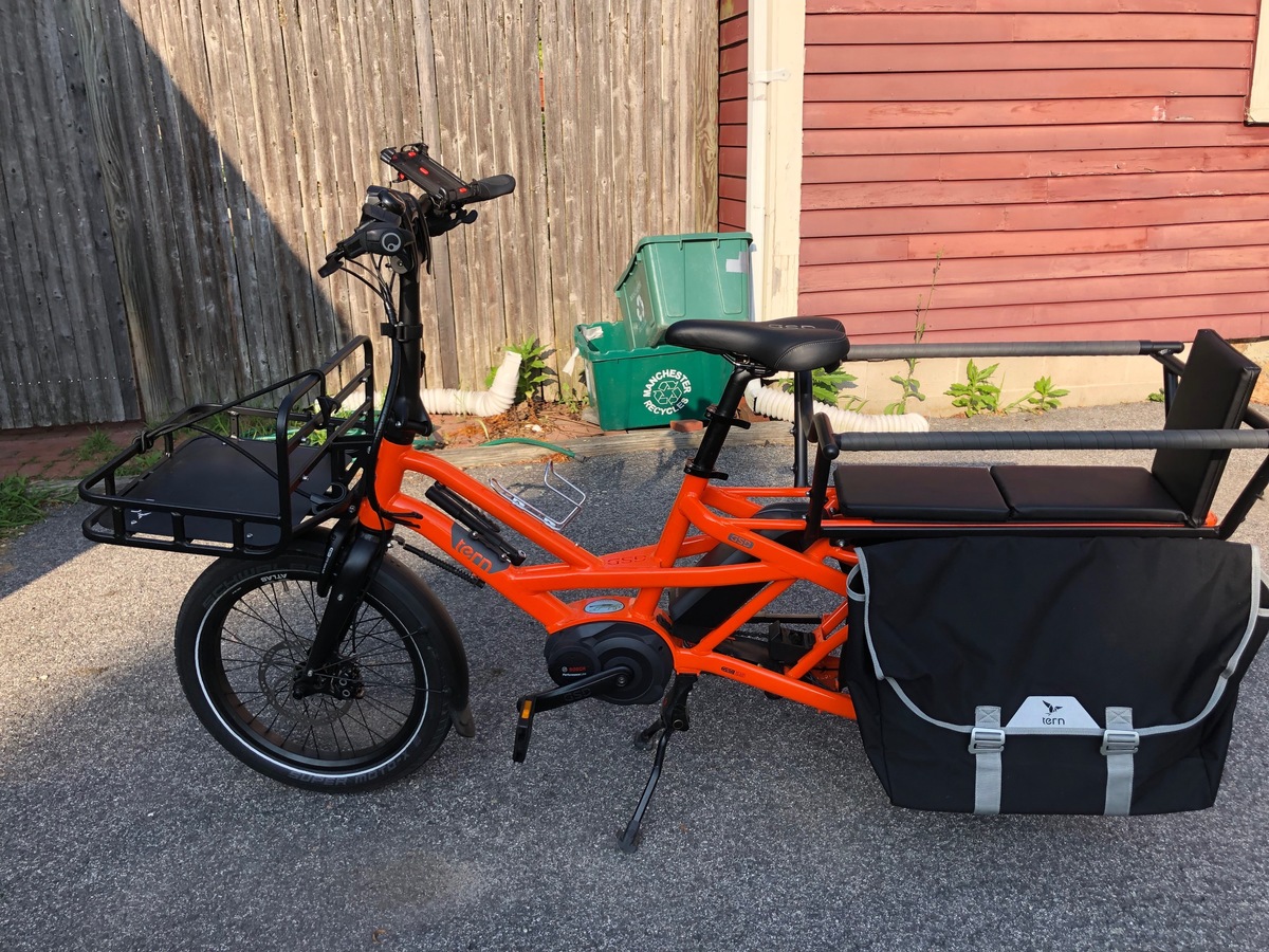 2018 Tern GSD cargo bike rear