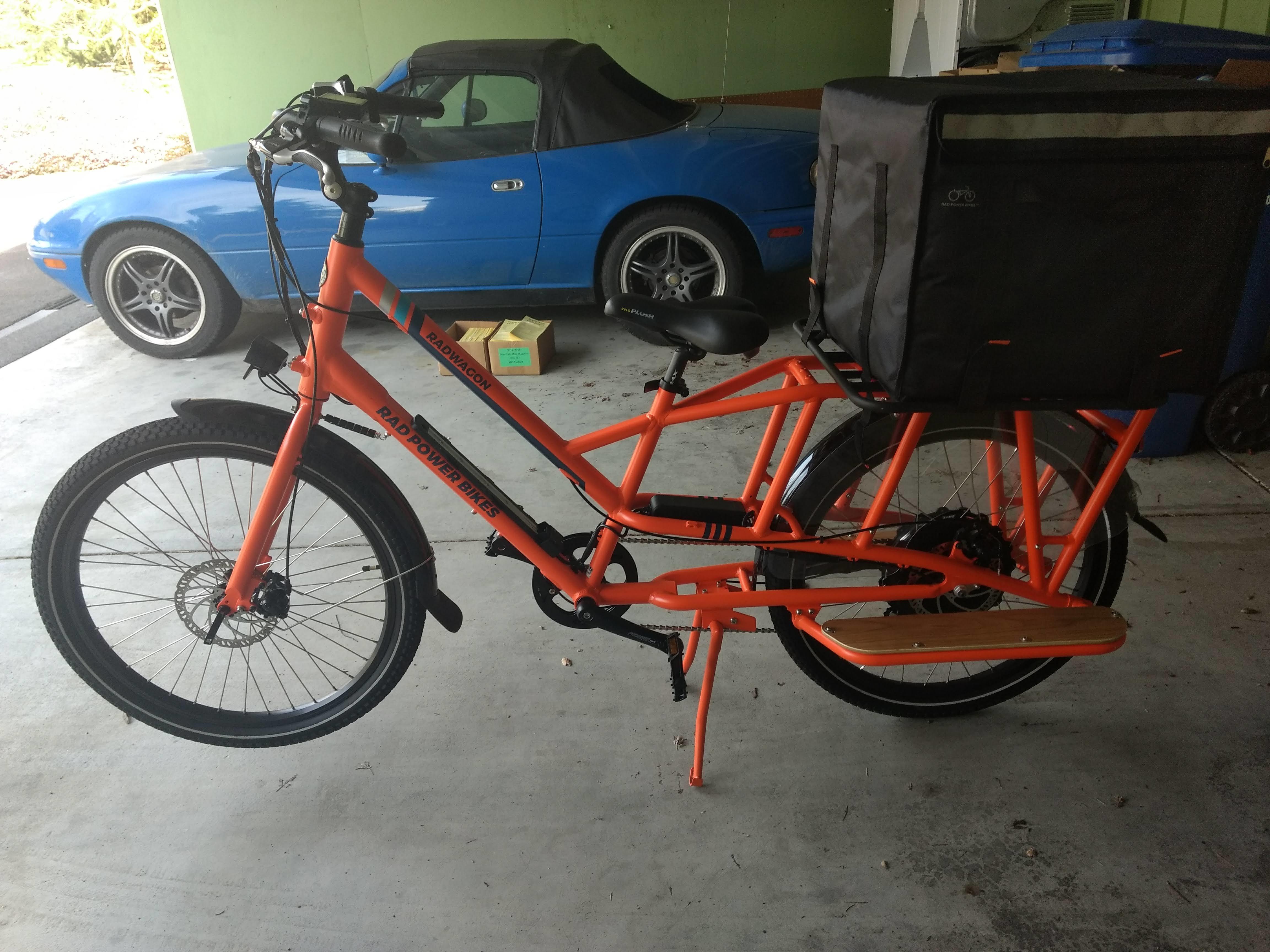 2019 Rad Power Bikes Rad Wagon cargo bike rear (e.g. longtail)