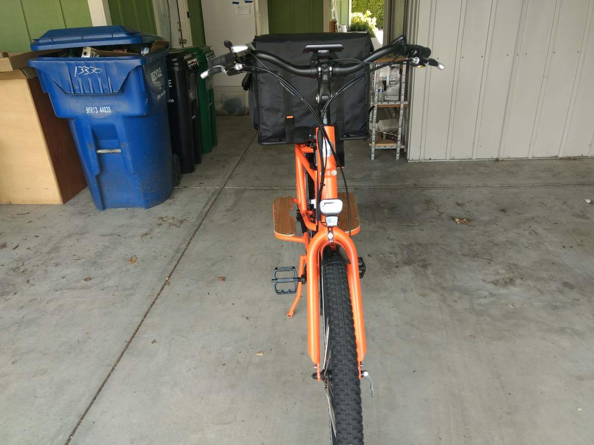 2019 Rad Power Bikes Rad Wagon cargo bike rear (e.g. longtail)