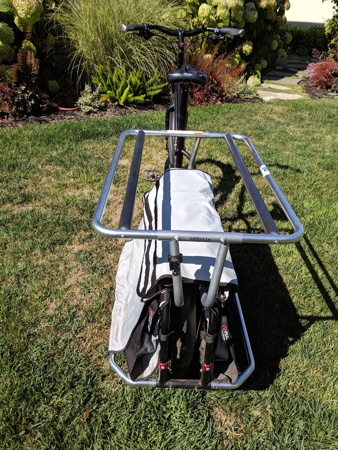 2015 Xtracycle Xtracycle cargo bike rear