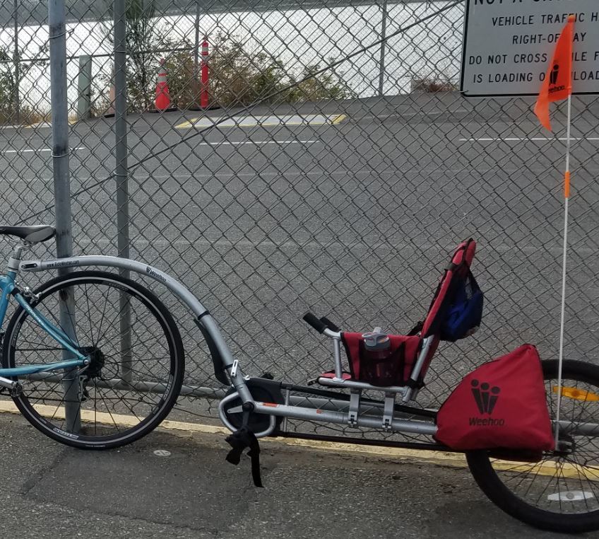 2015 Weehoo IGo Pro bike trailer