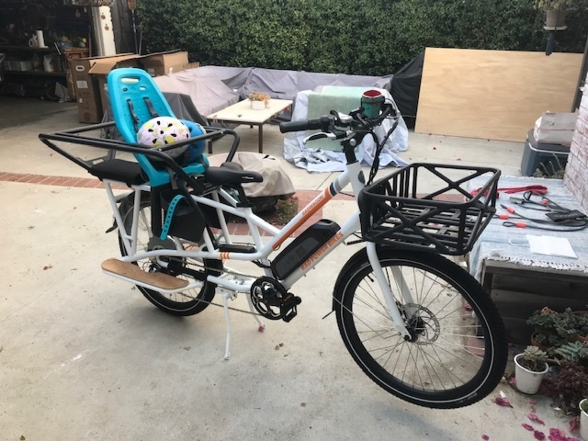 2019 Rad Power Bikes Rad Wagon cargo bike rear