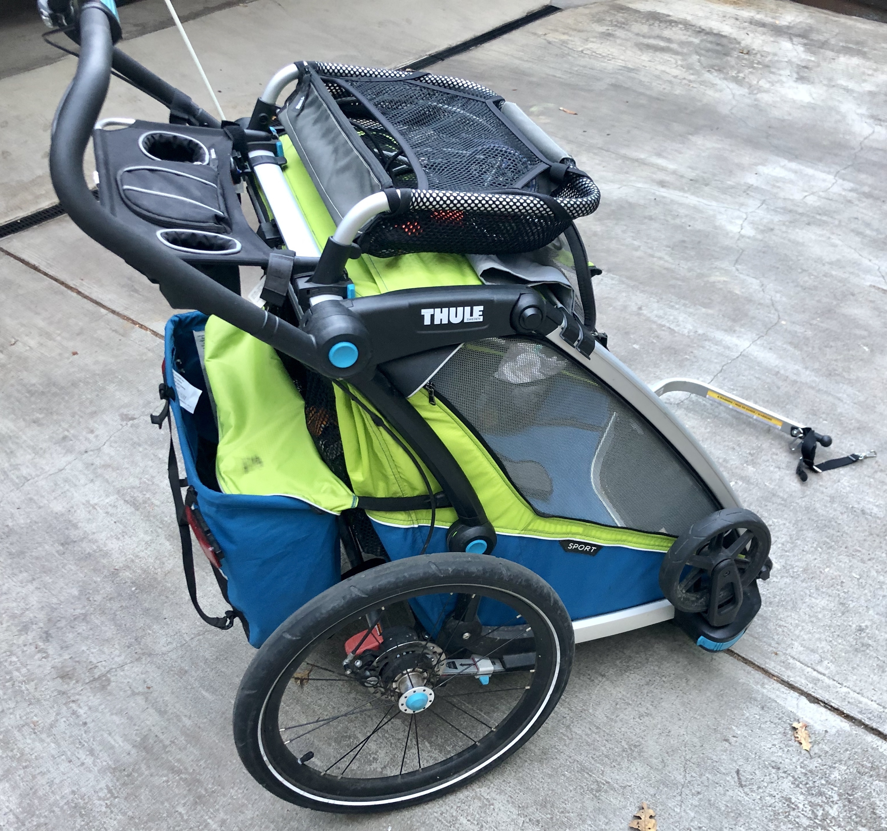 2018 Thule Chariot Sport 2 bike trailer