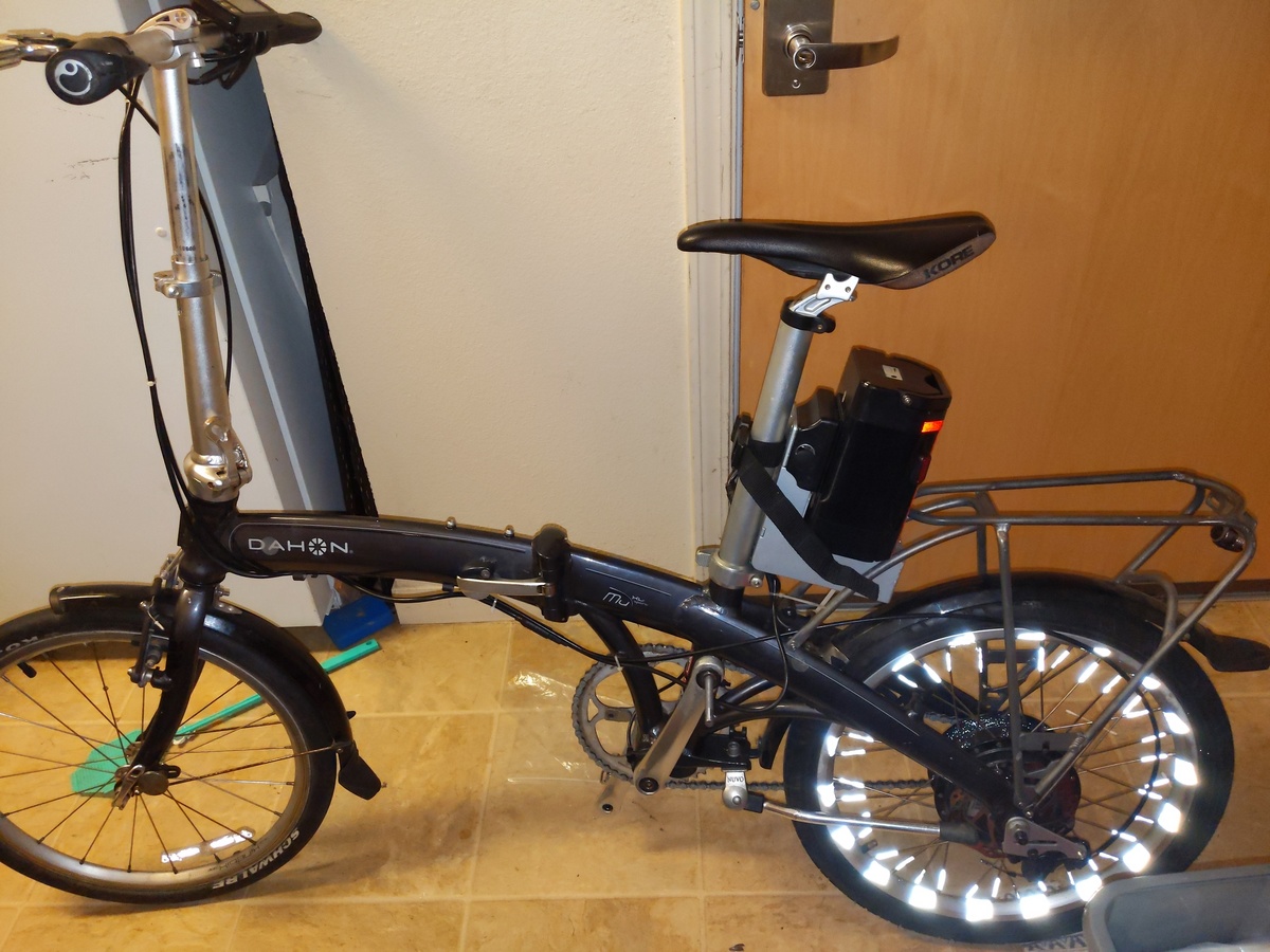 Dahon My/xl sport with added electric back ...