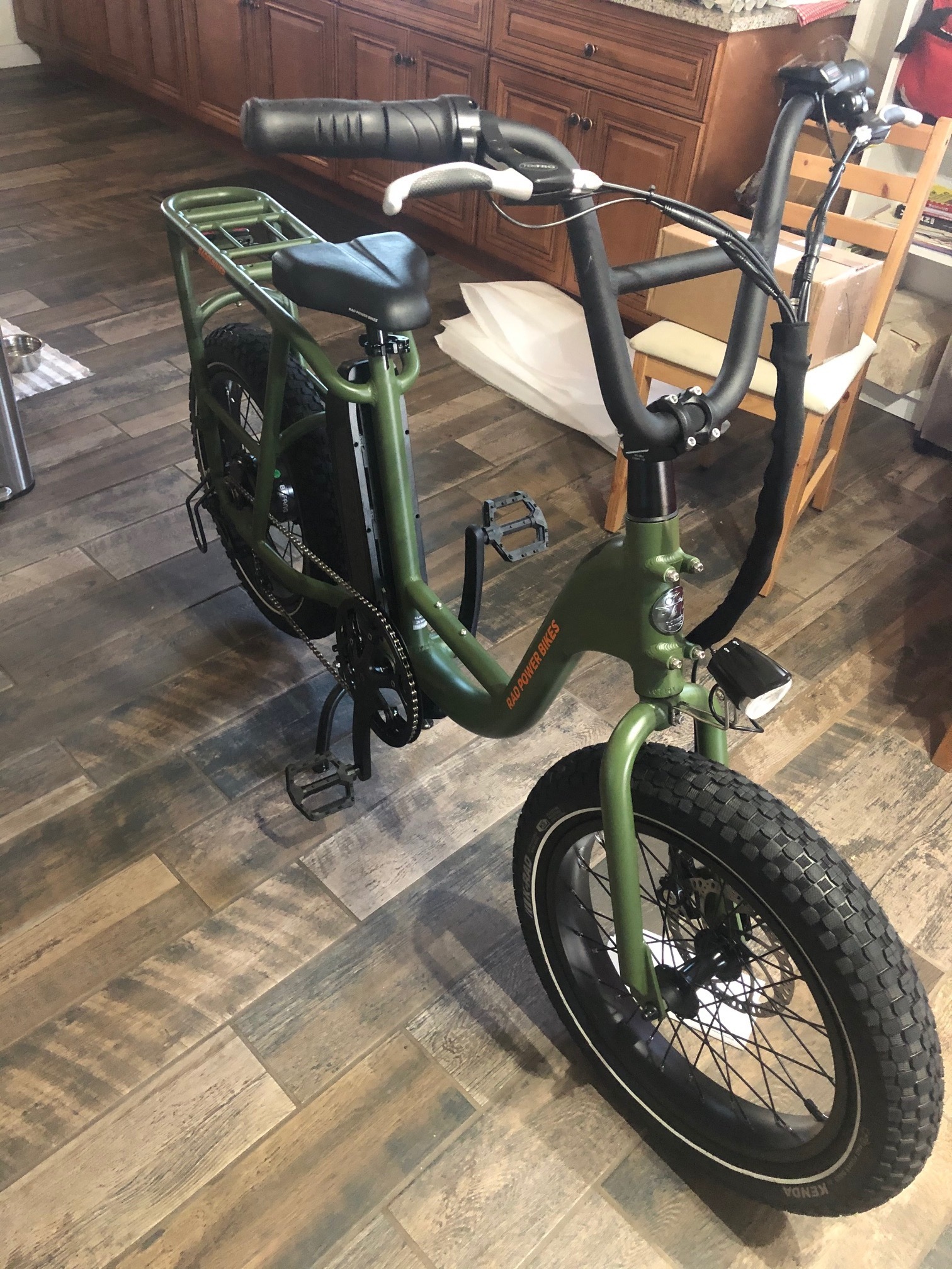 2019 Rad Power Bikes Rad Runner cargo bike rear