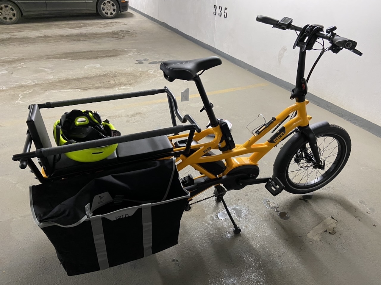 2018 Tern GSD S10 L0 cargo bike (rear storage)