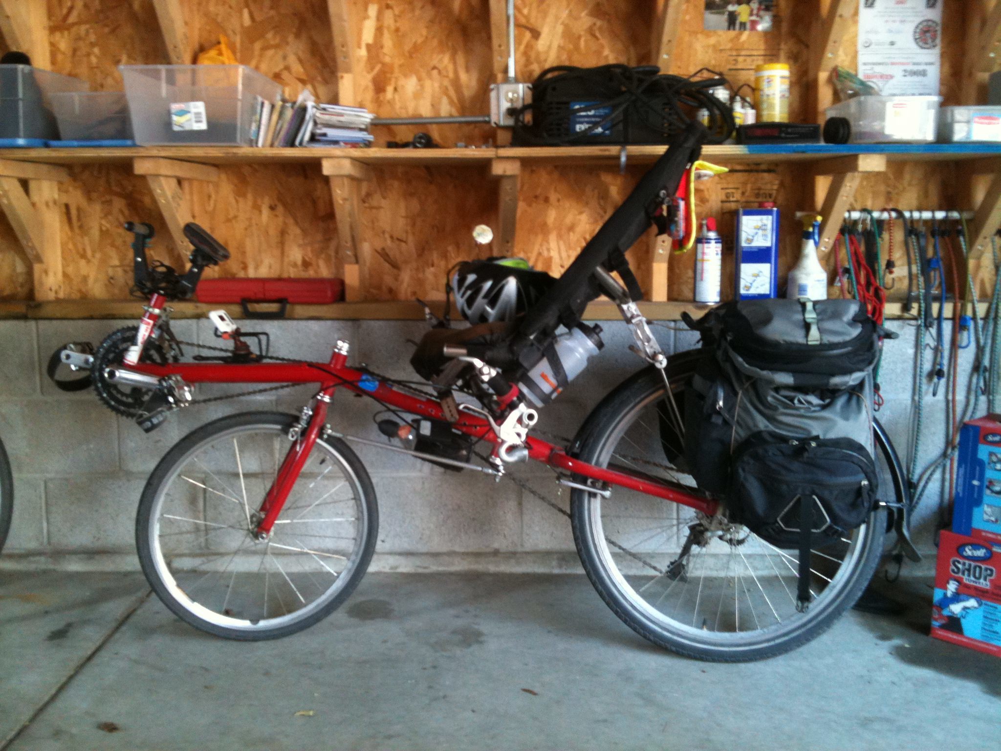 2003 BenTech - Home built Short wheelbase recumbent, underseat ...