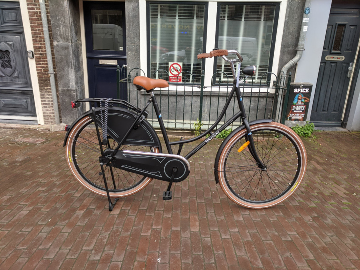 Wheelerz Omafiets Black Matte