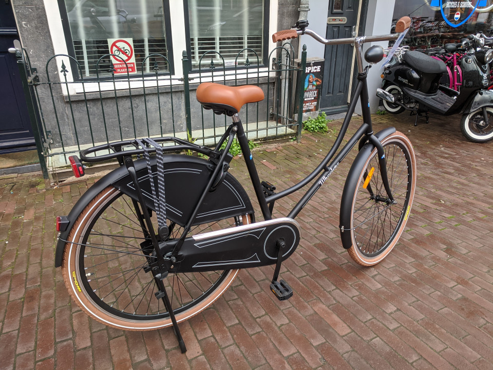 Wheelerz Omafiets Black Matte