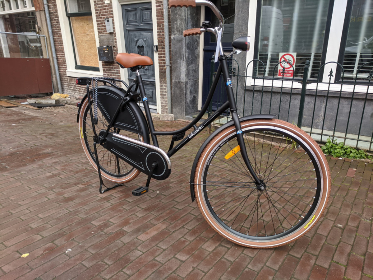 Wheelerz Omafiets Black Matte