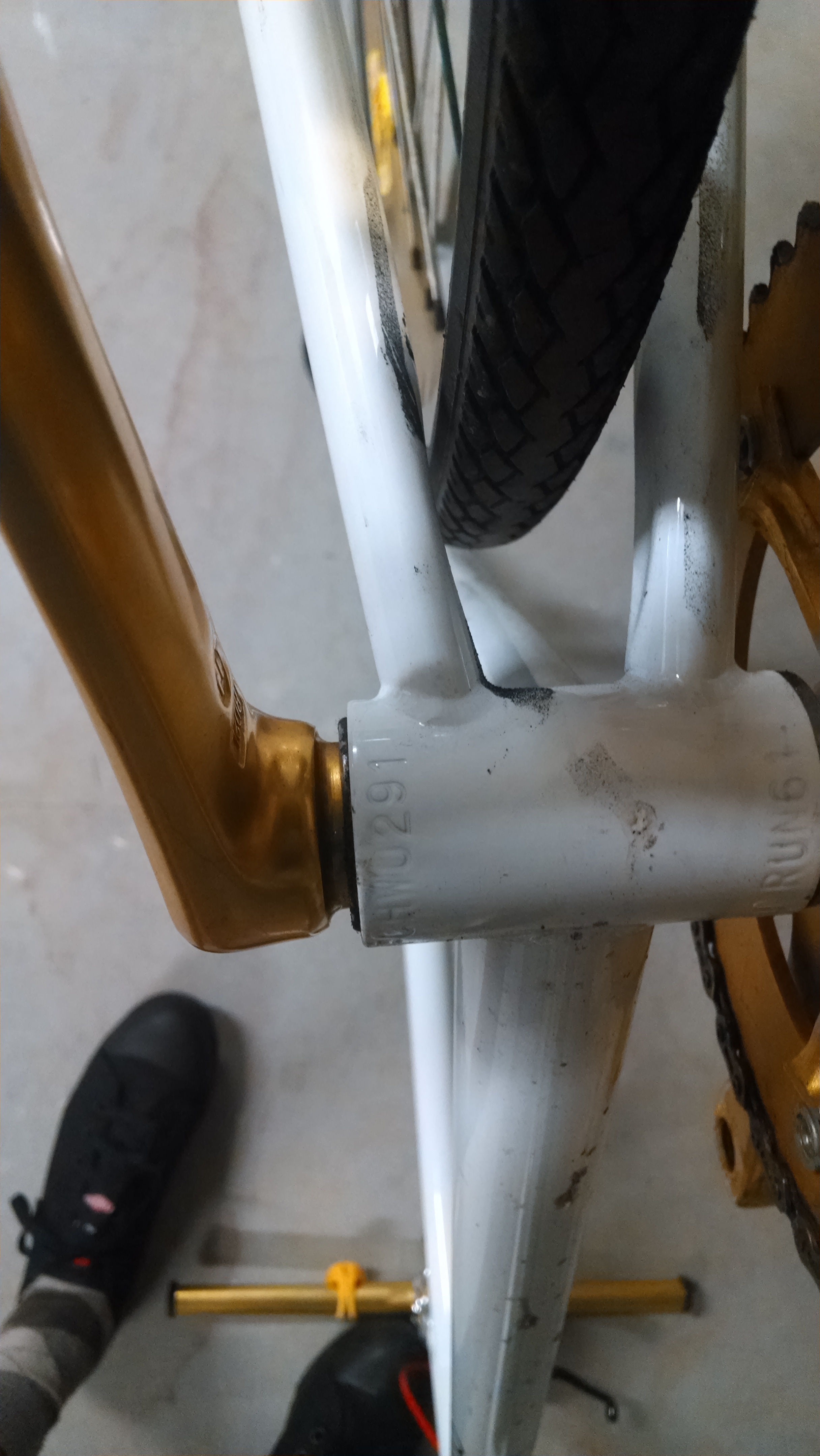 Stolen 2014 Pake RUM RUNNER STEEL TRACK FRAME