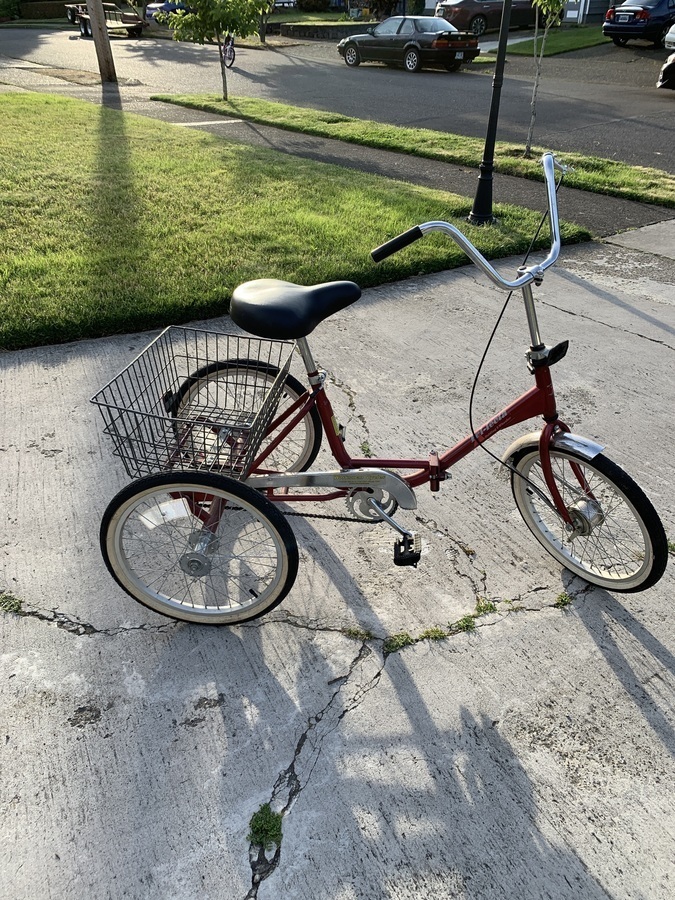 Worksman Cycles Folding 3 Wheeler
