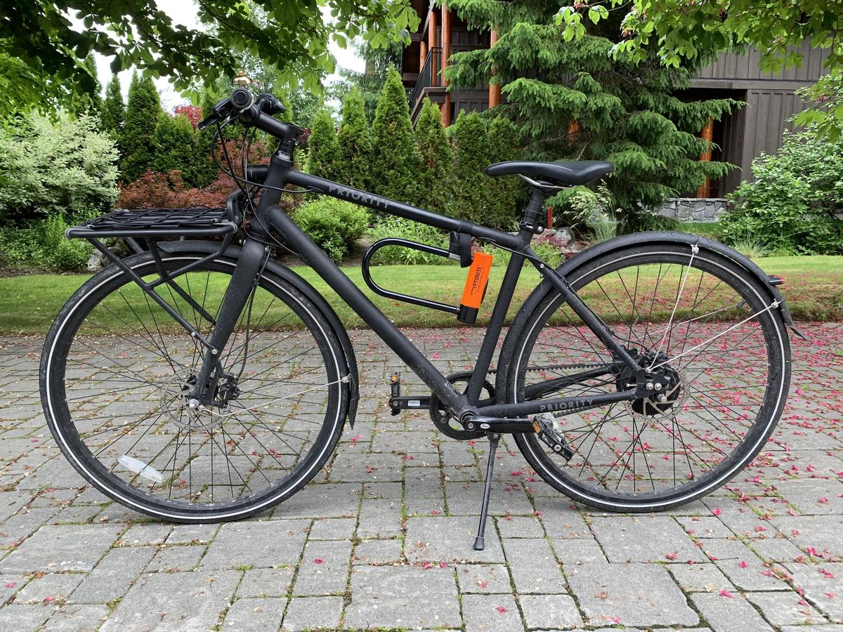 2019 Priority Bicycles Continuum Onyx