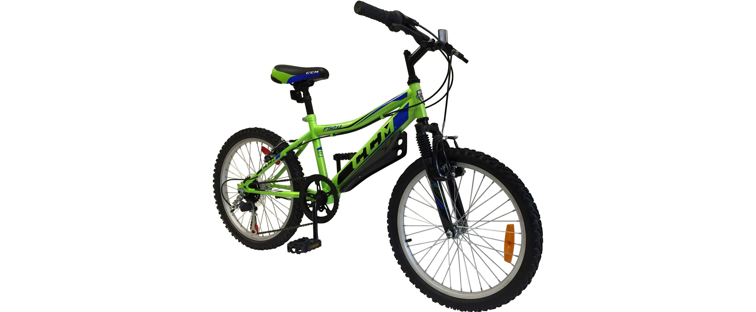 2020 CCM FS 2.0 Youth Bike, Green, 20-in
