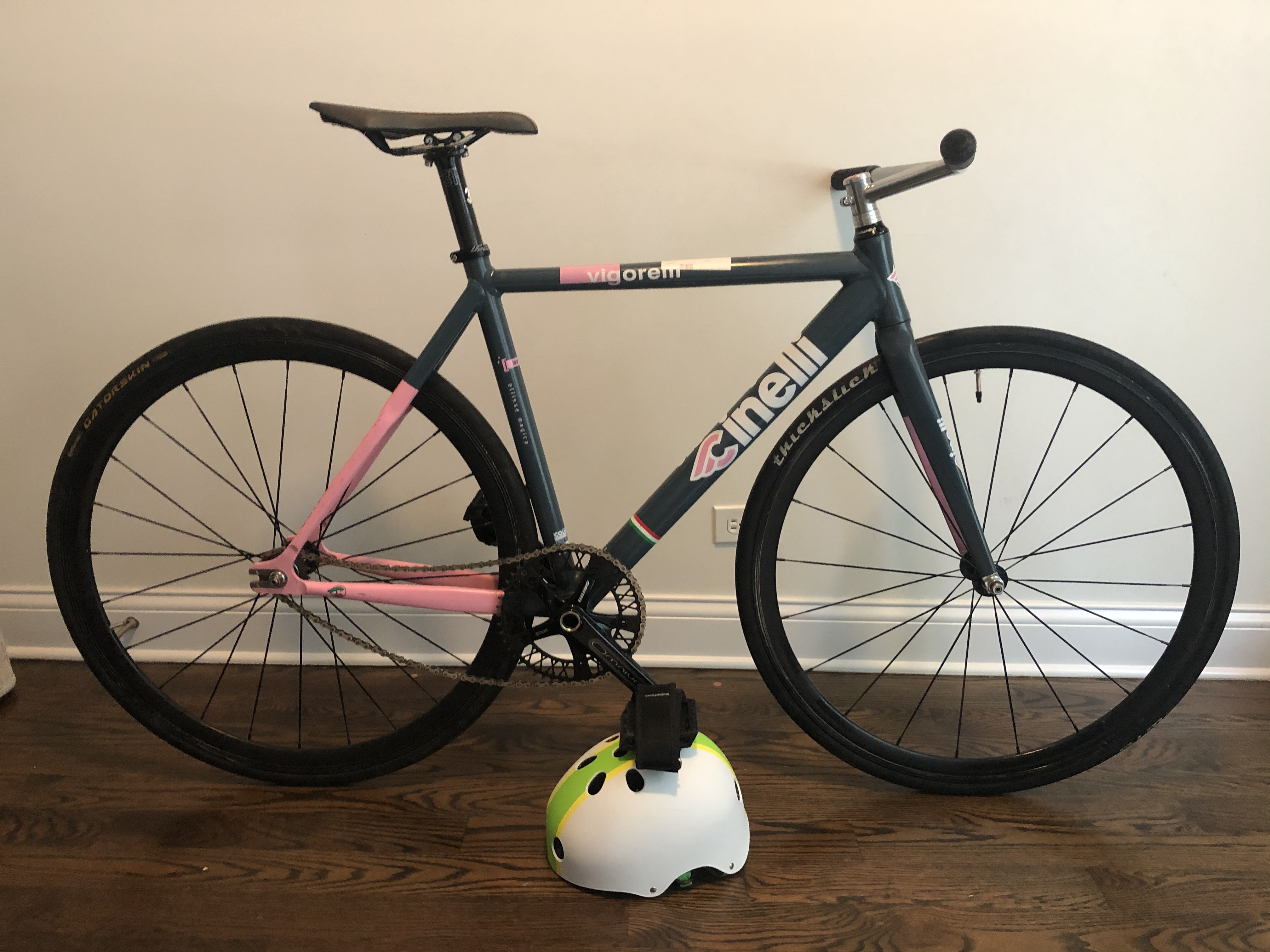 Cinelli Vigorelli alum track frameset