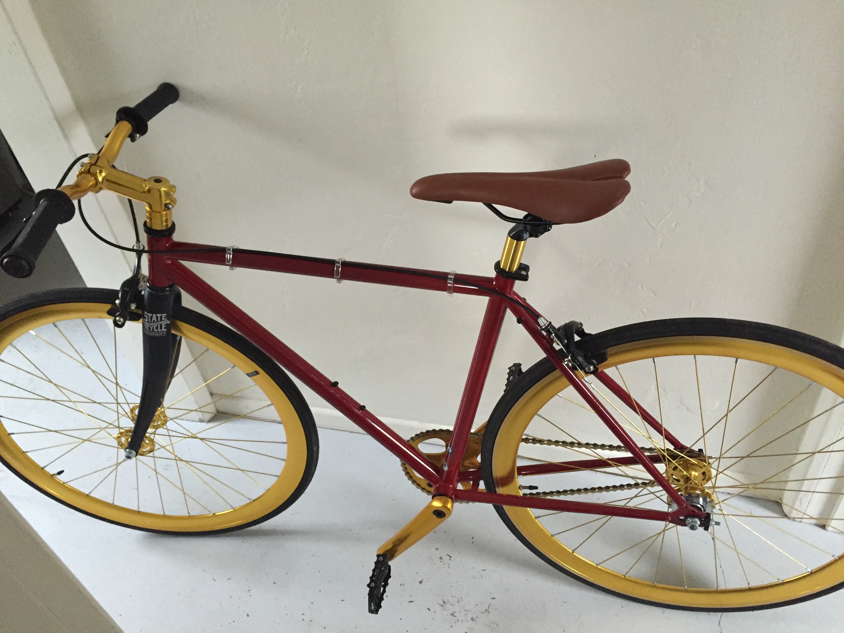 2015 State Bicycle Co. Vintage 2.0 Fixed Gear/Single Speed