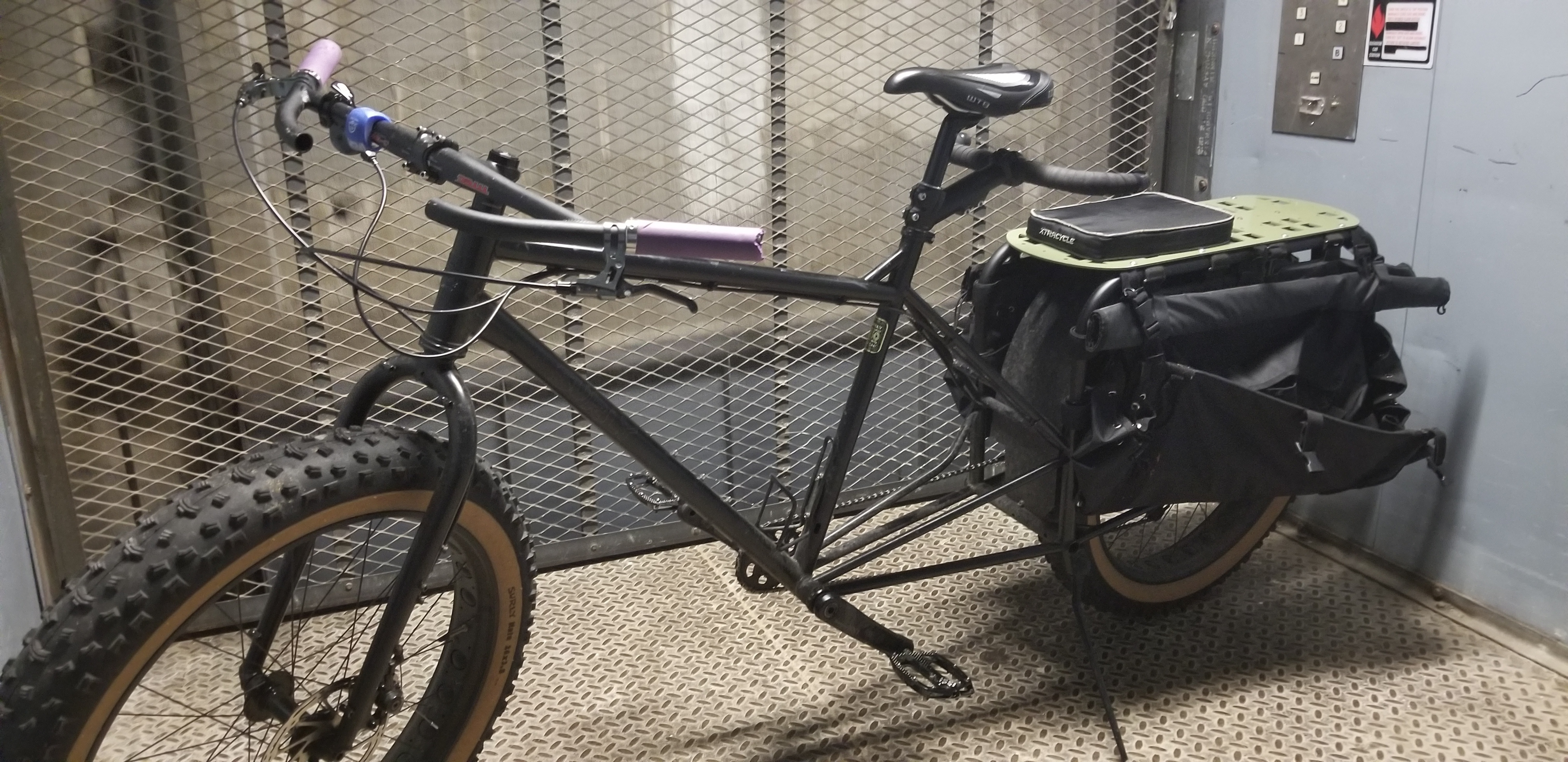 Stolen Surly Big Fat Dummy cargo bike rear