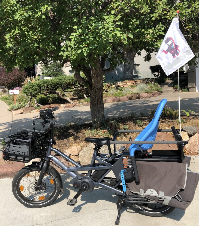 2018 Tern GSD cargo bike (rear storage)