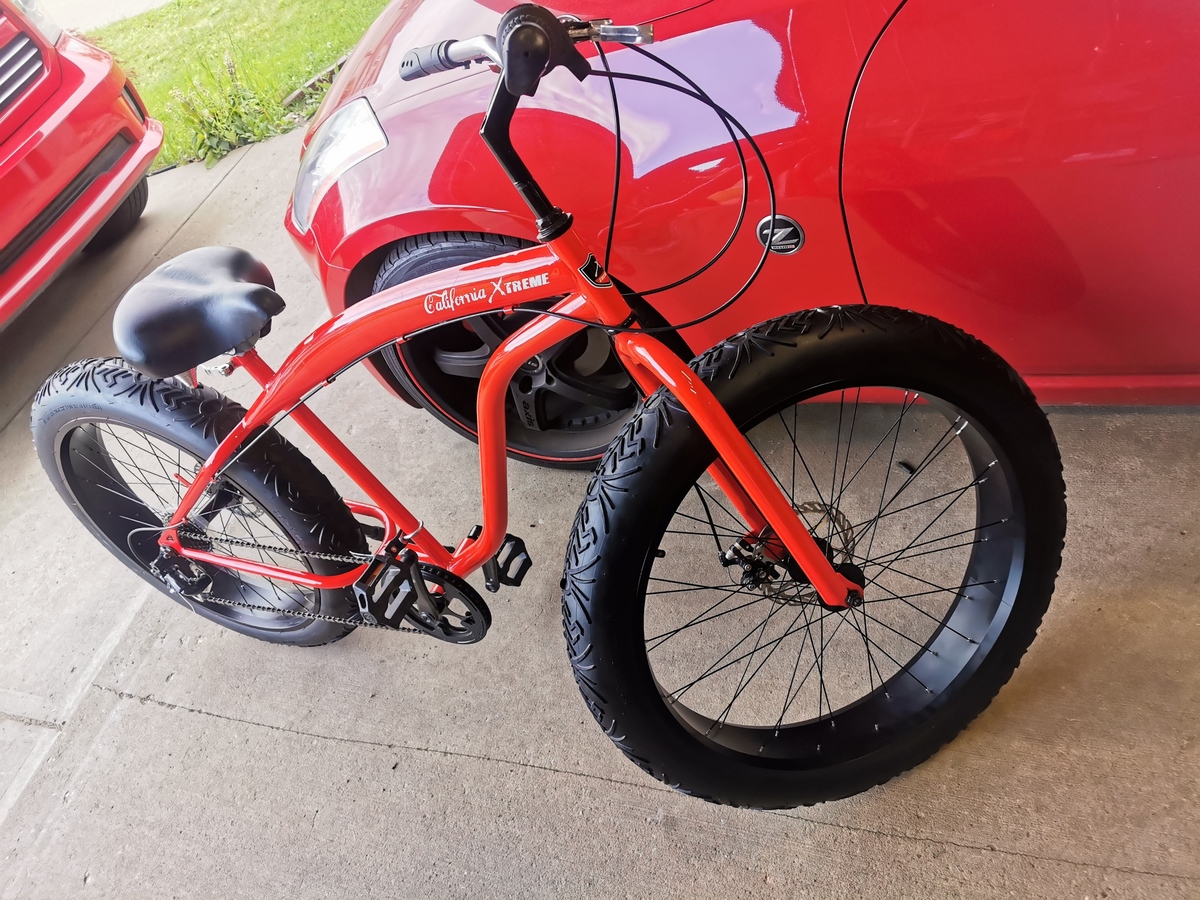 2017 Custom California Extreme Cruiser Fat Bike