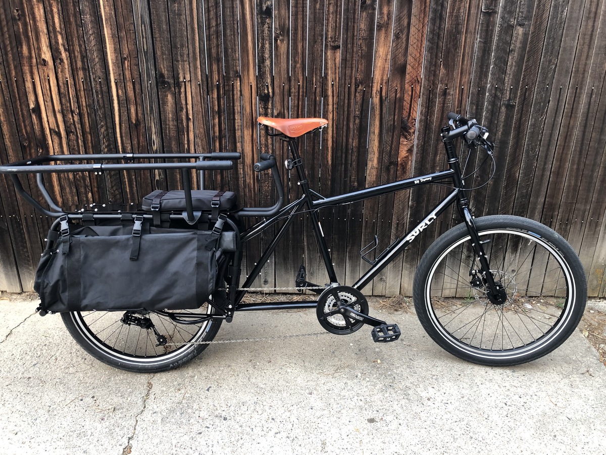 2019 Surly Big Dummy cargo bike rear (e.g. longtail)