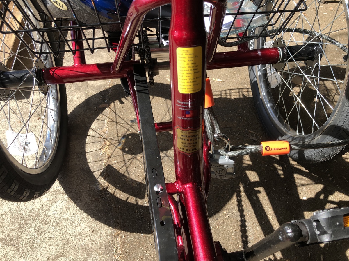 2020 Worksman Cycles PT3CB tricycle