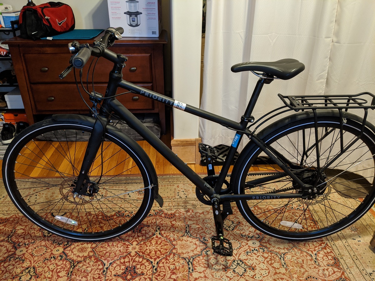 2018 Priority Bicycles Continuum Onyx