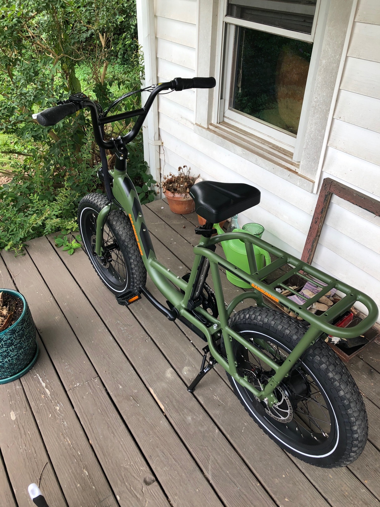 2020 Rad Power Bikes RadRunner cargo bike rear