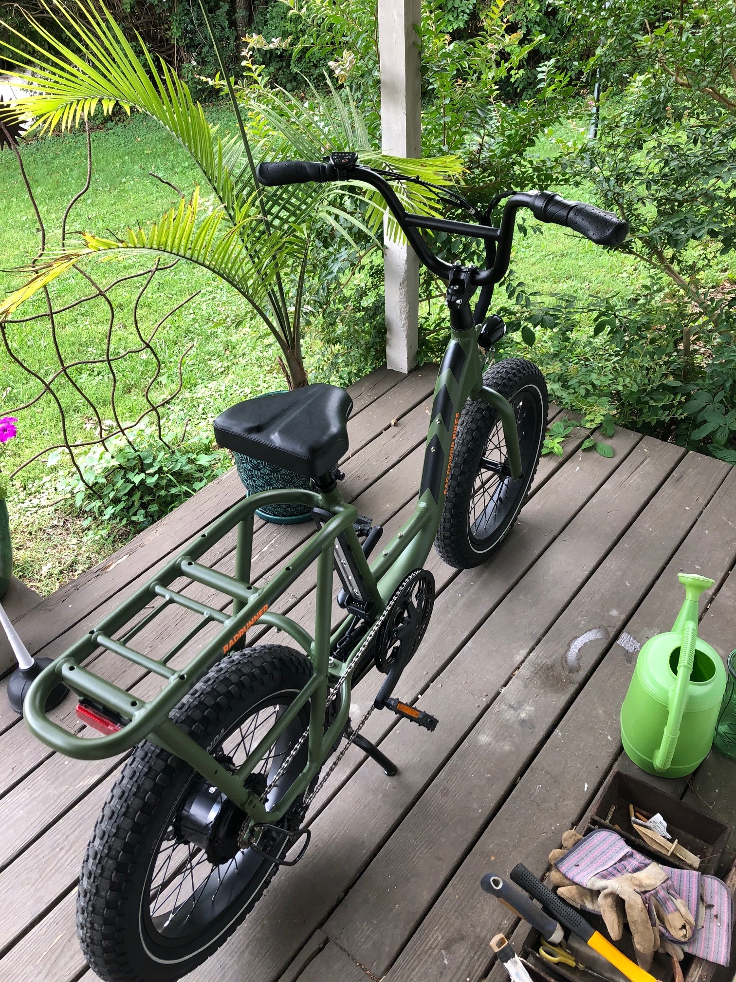 2020 Rad Power Bikes RadRunner cargo bike rear