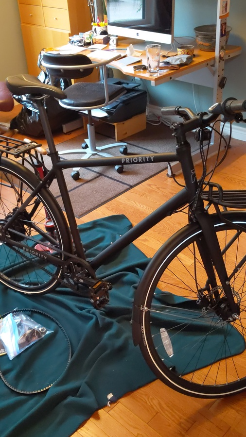 2020 Priority Bicycles Continuum Onyx