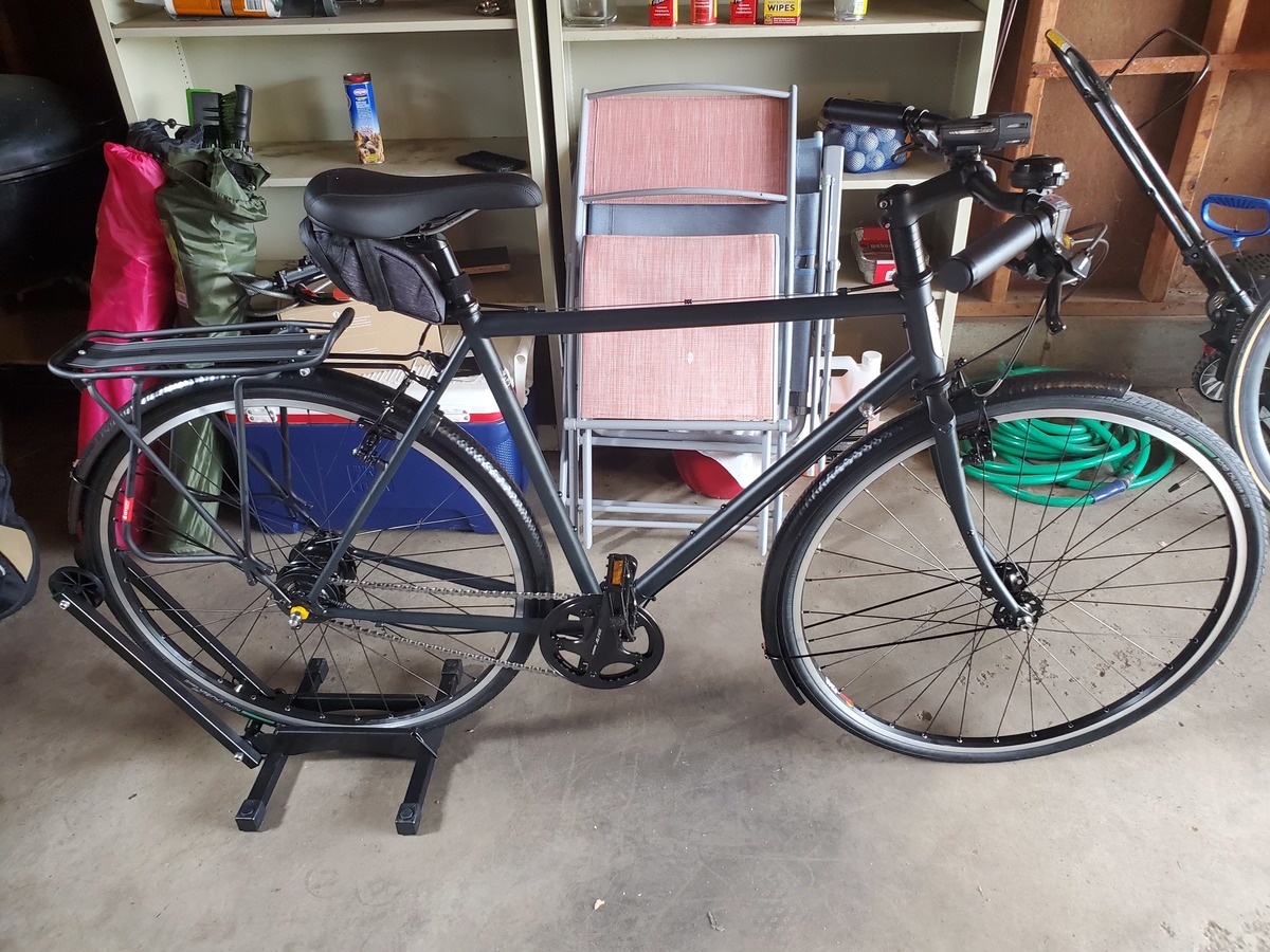 2020 Handsome Cycles Devil City 8 Alfine Matte Black 55cm