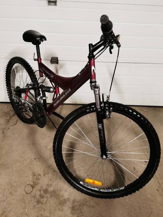 Nakamura Defiant 2.7 - 17.5" FRAME - Full Susp...