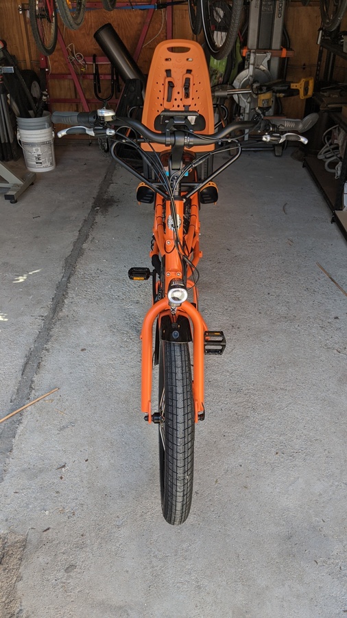 2021 Rad Power Bikes RadWagon 4 cargo bike rear (e.g. longtail)