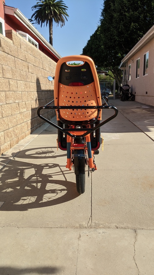 2021 Rad Power Bikes RadWagon 4 cargo bike rear (e.g. longtail)