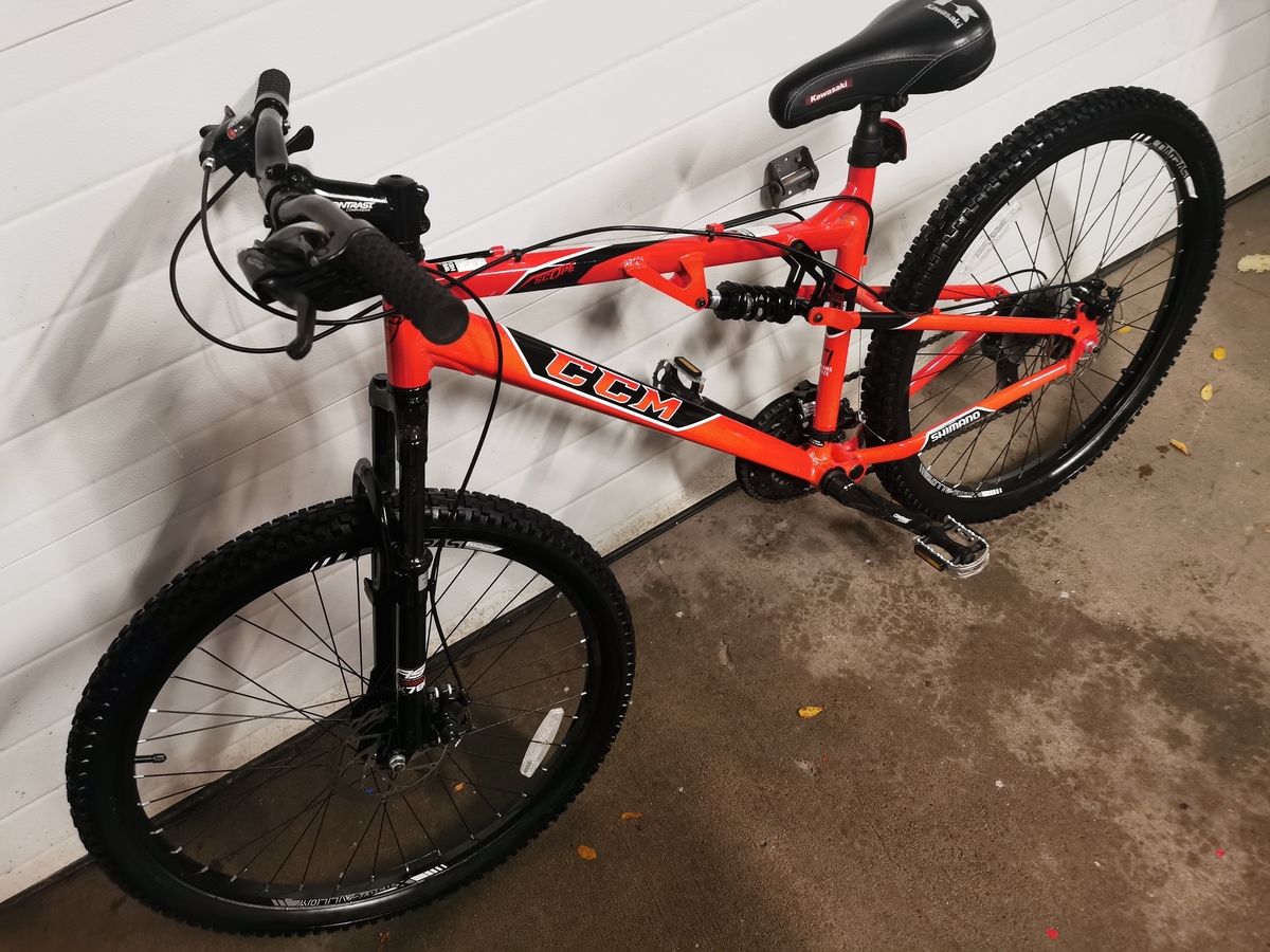 2019 CCM 26IN SCOPE M Full Suspension Dual Disc M