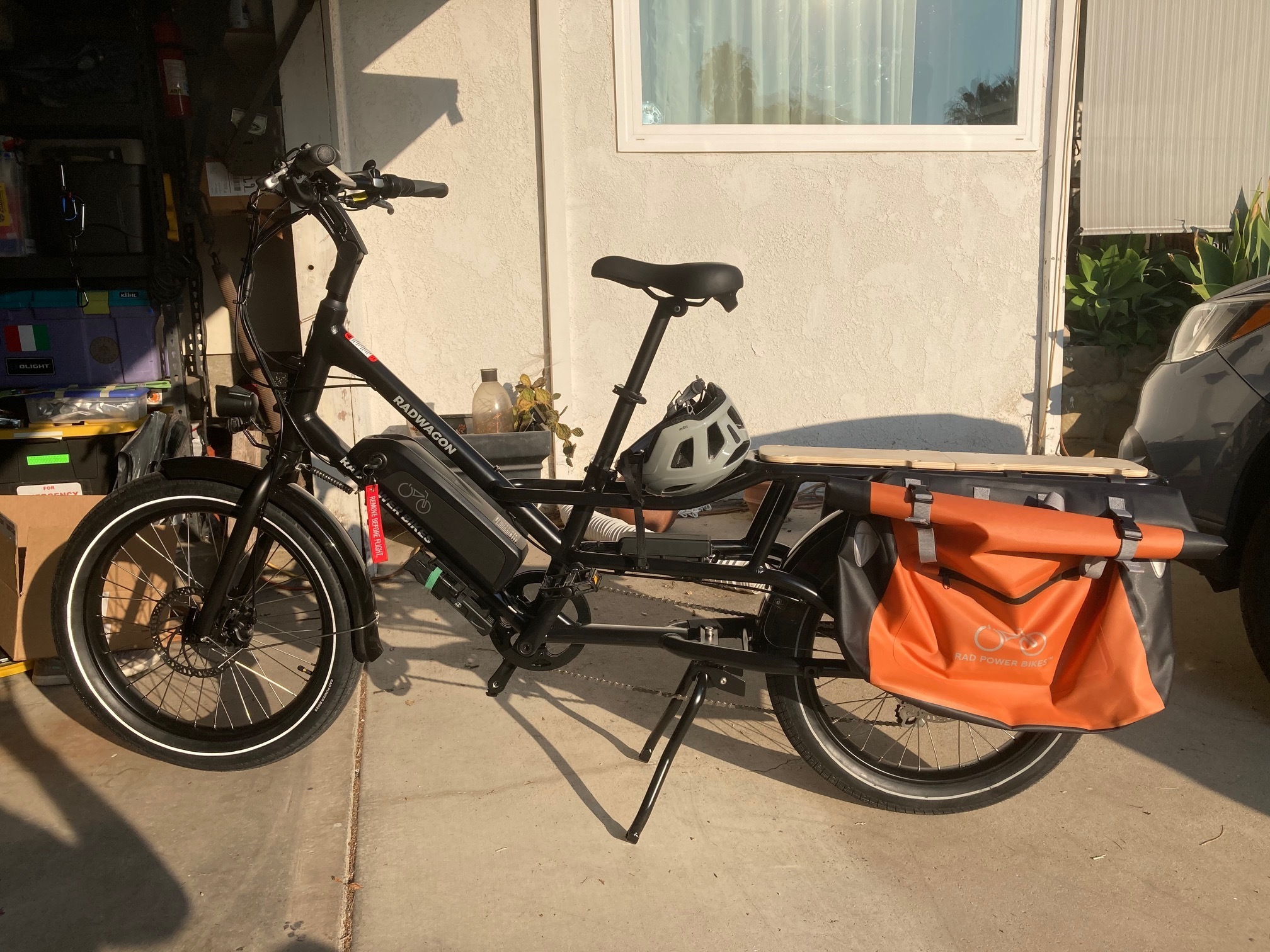 2020 Rad Power Bikes Rad Wagon 4 cargo bike rear