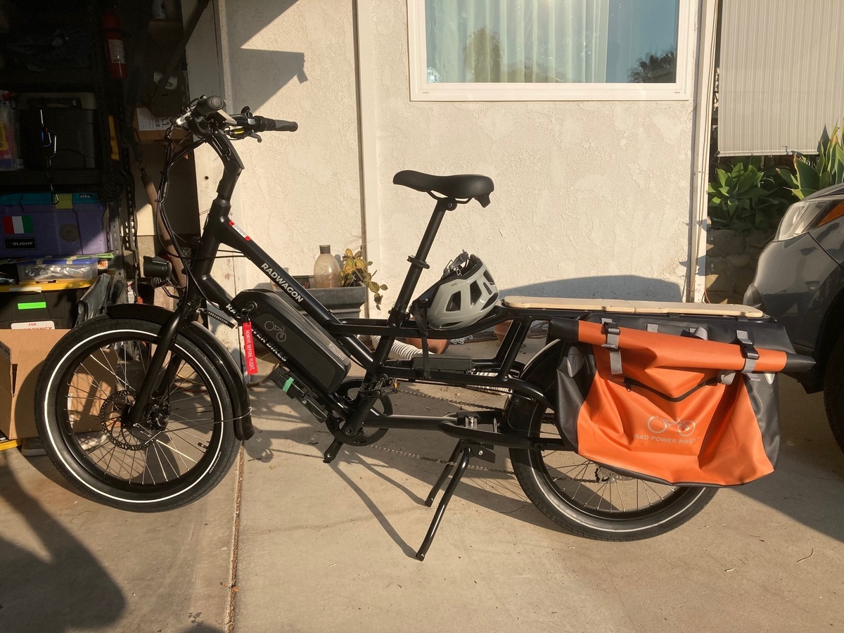 2020 Rad Power Bikes Rad Wagon 4 cargo bike rear