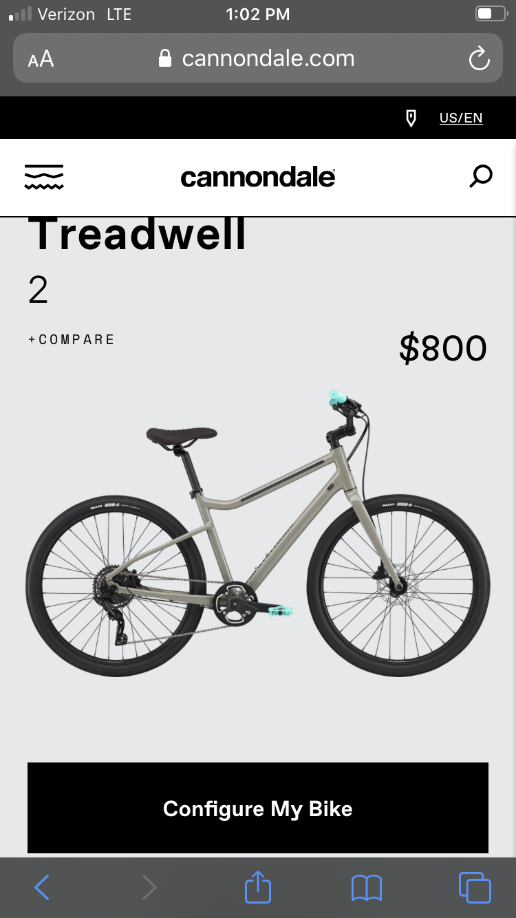 2021 Cannondale Treadwell 2